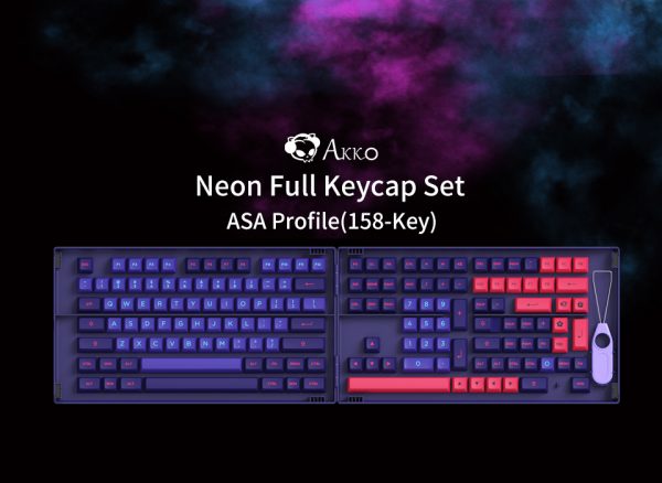Neon Keycap Set | Akko Official Global Site