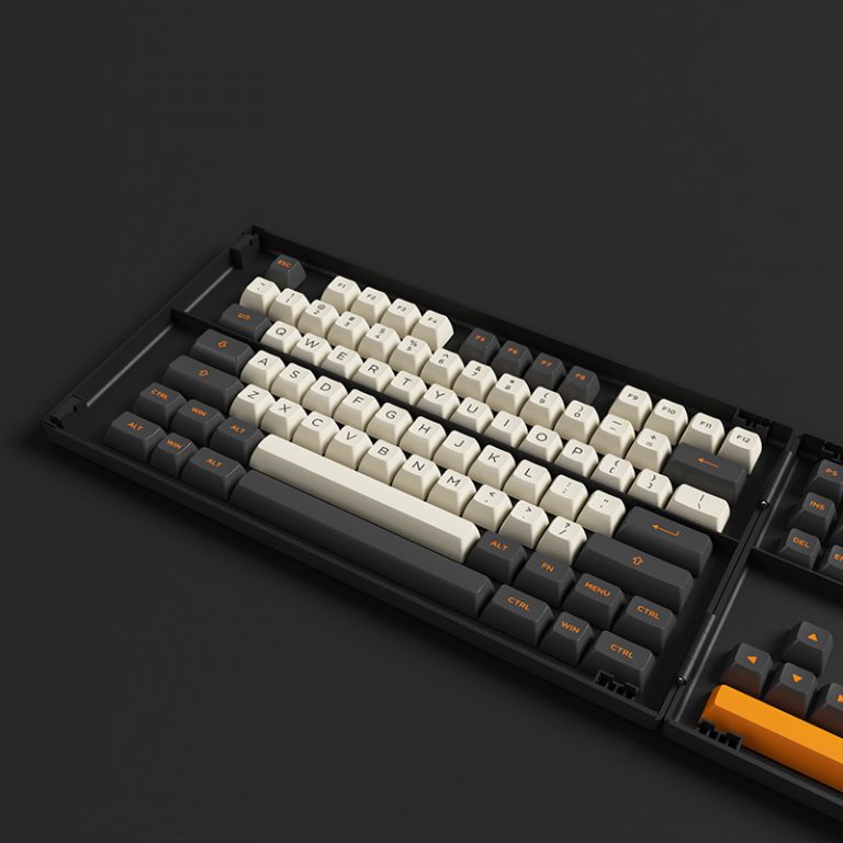 Carbon Retro Keycap Set | Akko Official Global Site