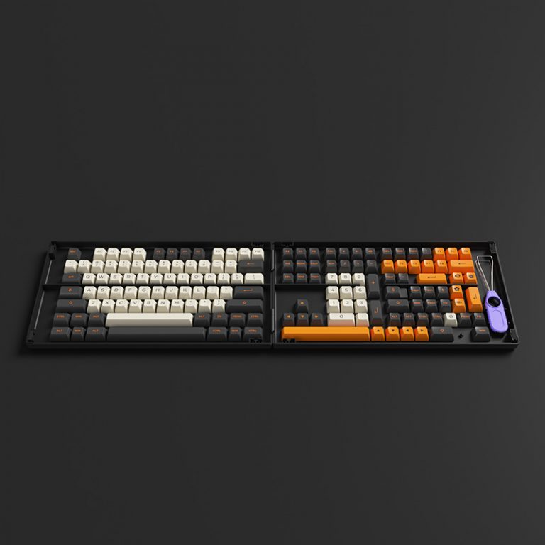 Carbon Retro Keycap Set | Akko Official Global Site
