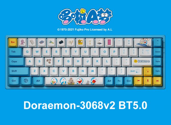 Doraemon 3068v2 BT5.0 | Akko Official Global Site