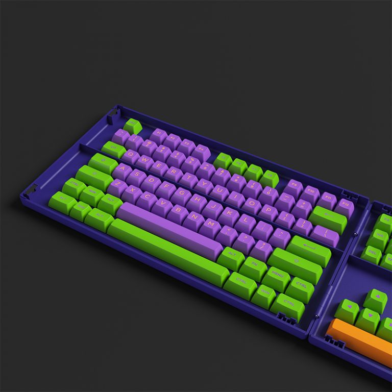EVA-01 Themed Keycap Set(158-Key) | Akko Official Global Site