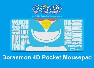 Doraemon 4D Pocket MousePad | Akko Official Global Site