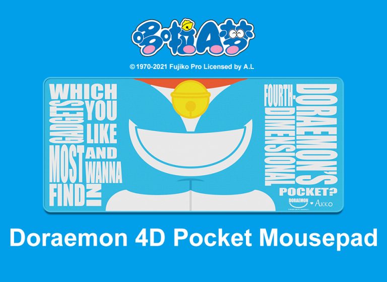 Doraemon 4D Pocket MousePad | Akko Official Global Site