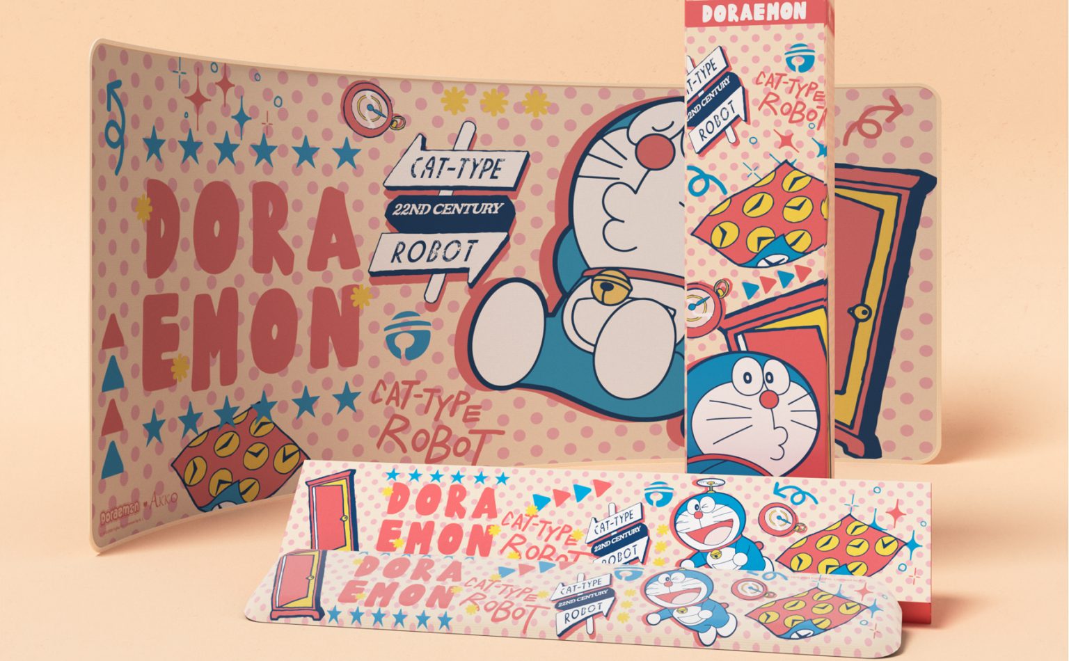 Doraemon Macaron Keycap Set(136-key) | Akko Official Global Site