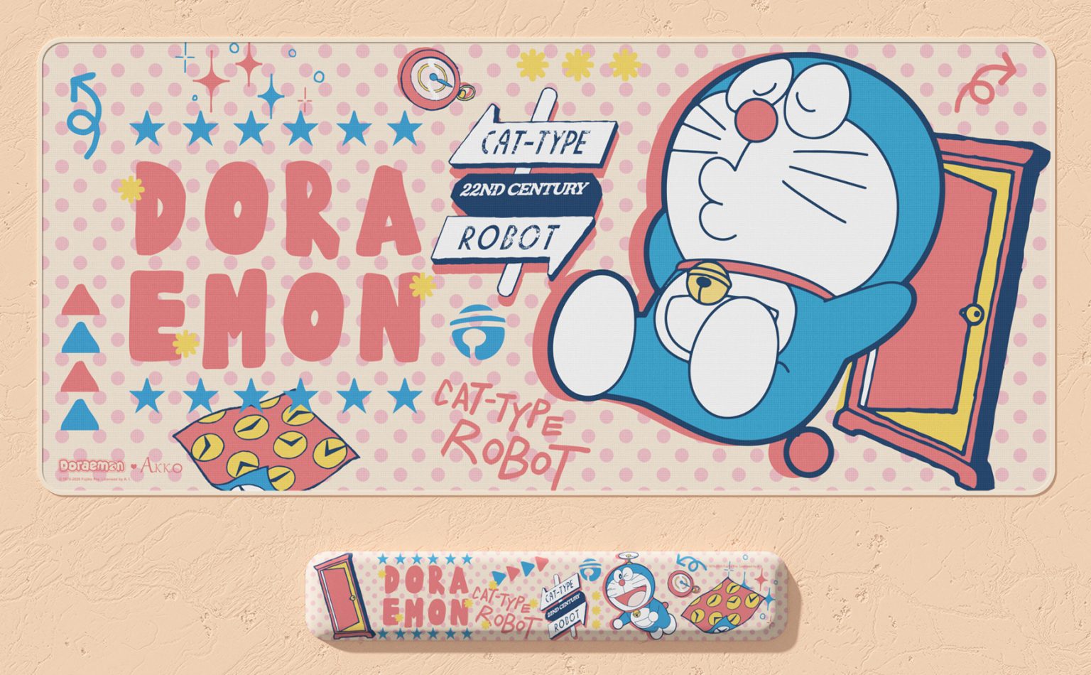 Doraemon Macaron Keycap Set(136-key) | Akko Official Global Site