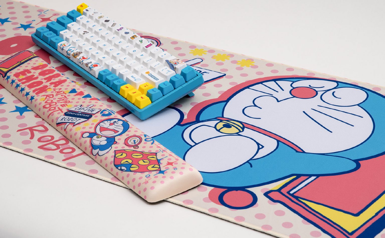 Doraemon Macaron Keycap Set(136-key) | Akko Official Global Site