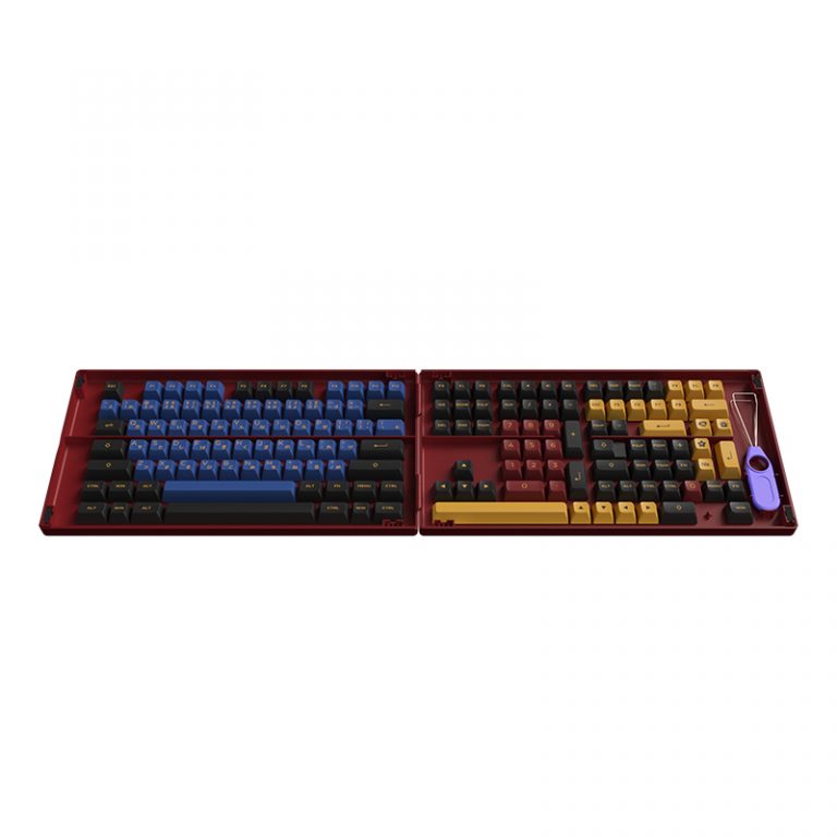 Red & Blue Samurai Keycap Set(226-key) | Akko Official Global Site
