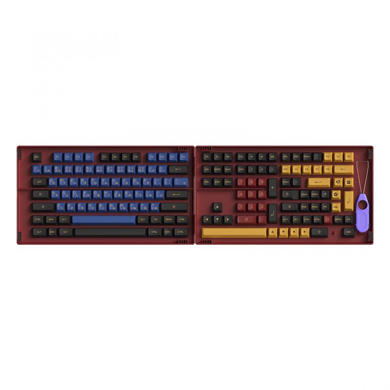 Red & Blue Samurai Keycap Set(226-key) | Akko Official Global Site