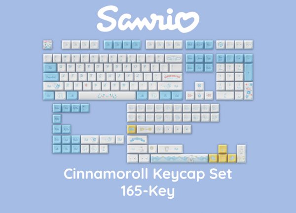 Cinnamoroll Keycap Set(165-key) | Akko Official Global Site