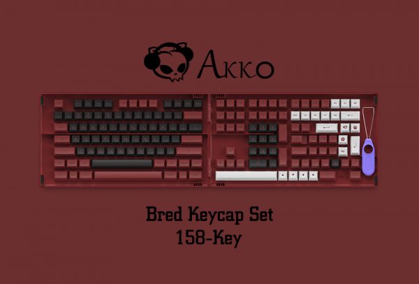Bred Keycap Set(158-key) | Akko Official Global Site