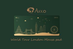 World Tour London MousePad | Akko Official Global Site