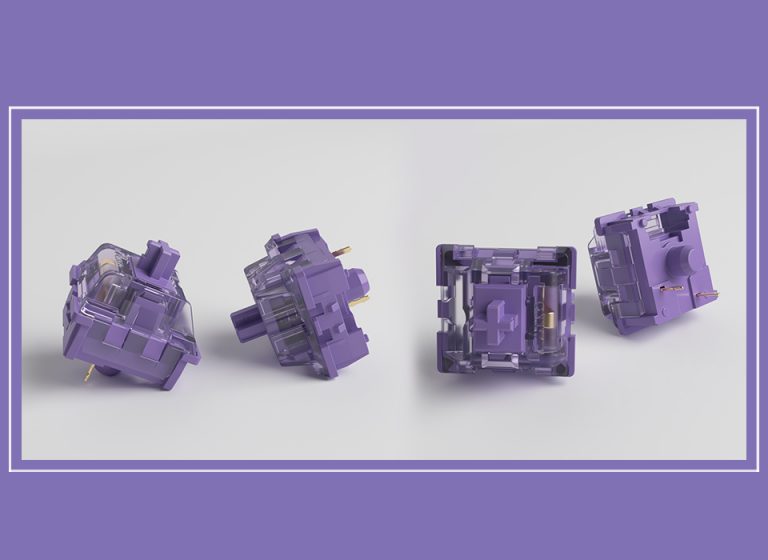 Akko CS Lavender Purple Switch (Lubed, 45pcs) | Akko Official Global Site