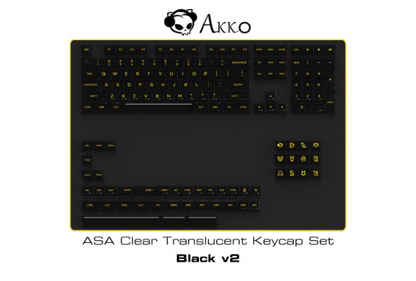 ASA Clear Keycap Set(155-Key) | Akko Official Global Site