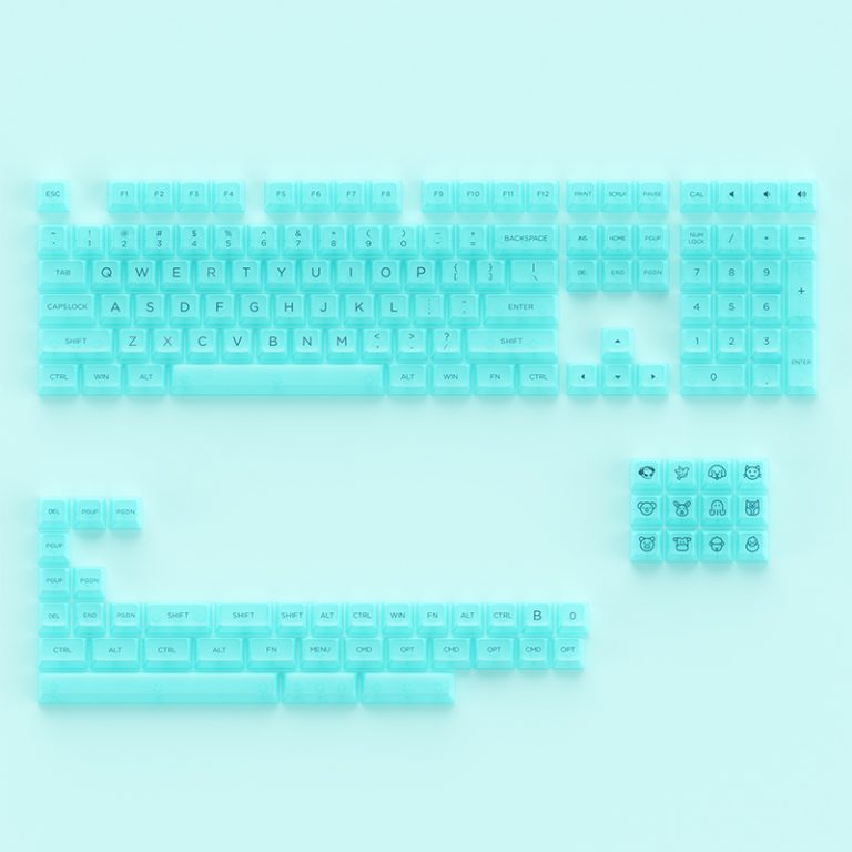 ASA Clear Keycap Set(155-Key) | Akko Official Global Site