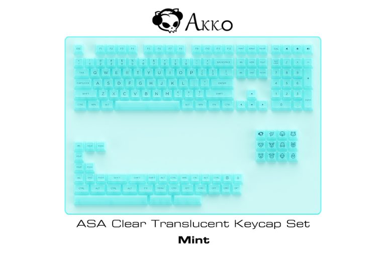 ASA Clear Keycap Set(155-Key) | Akko Official Global Site