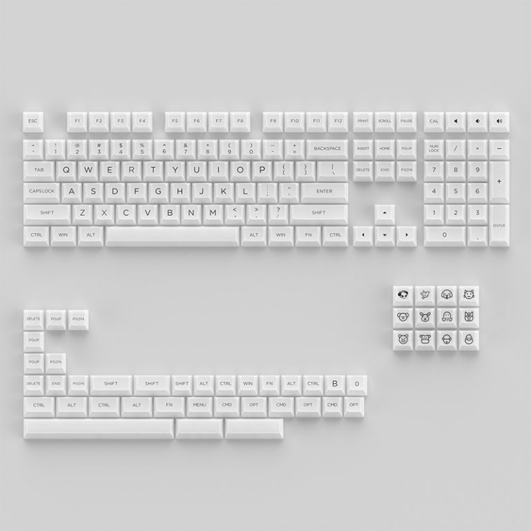 ASA Clear Keycap Set(155-Key) | Akko Official Global Site