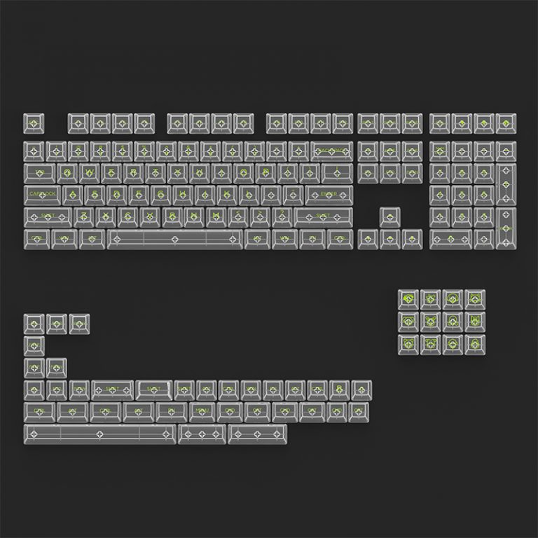 ASA Clear Keycap Set(155-Key) | Akko Official Global Site