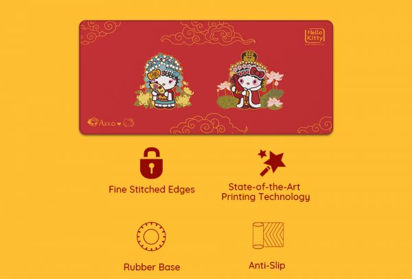 Hello Kitty Peking Opera Mousepad (B) | Akko Official Global Site