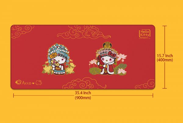 Hello Kitty Peking Opera Mousepad (B) | Akko Official Global Site