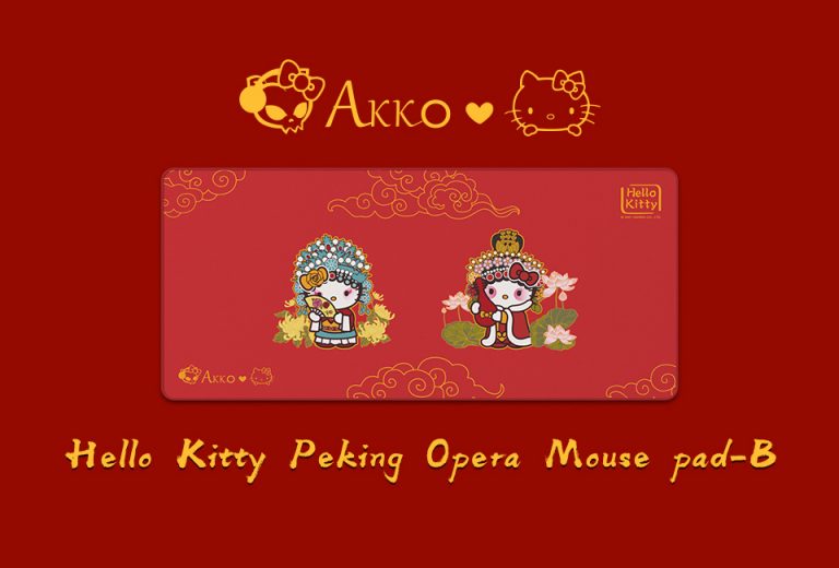 Hello Kitty Peking Opera Mousepad (B) | Akko Official Global Site