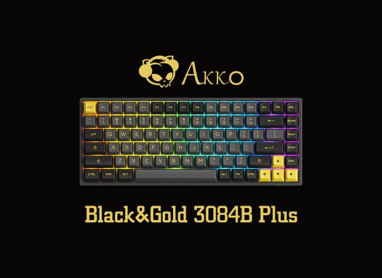 Black&Gold 3084B Plus | Akko Official Global Site