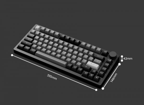 PC75B Plus Black&Silver | Akko Official Global Site