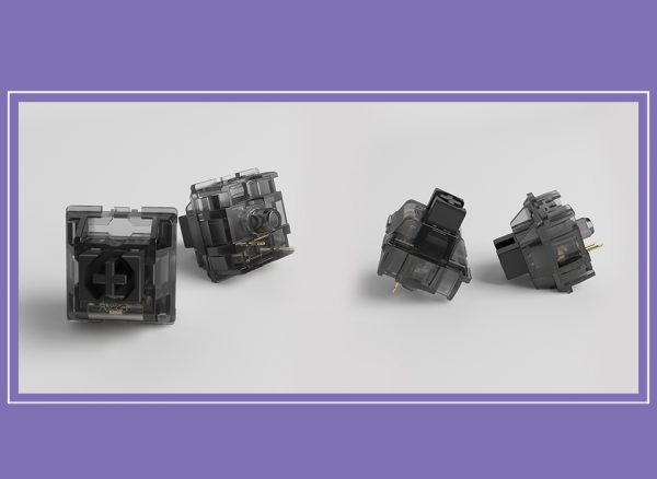 Akko CS Jelly Black Switch (Lubed, 45pcs) | Akko Official Global Site