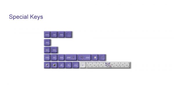 Kuromi Keycap Set | Akko Official Global Site