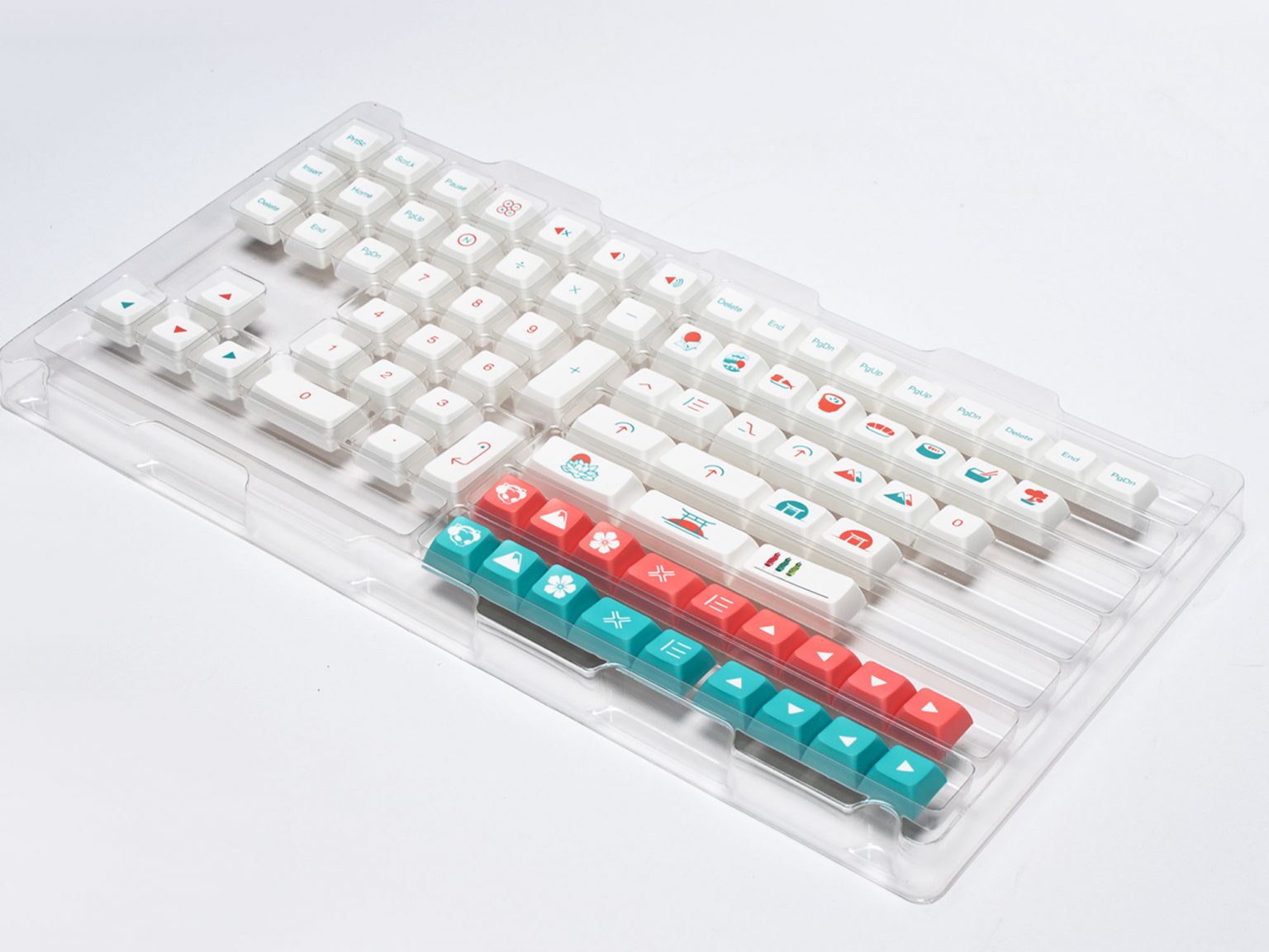 Red Fuji Keycap Set(161-Key) | Akko Official Global Site