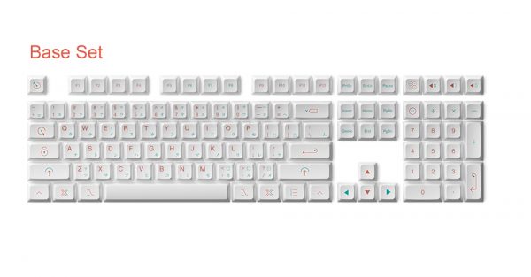 Red Fuji Keycap Set(161-Key) | Akko Official Global Site