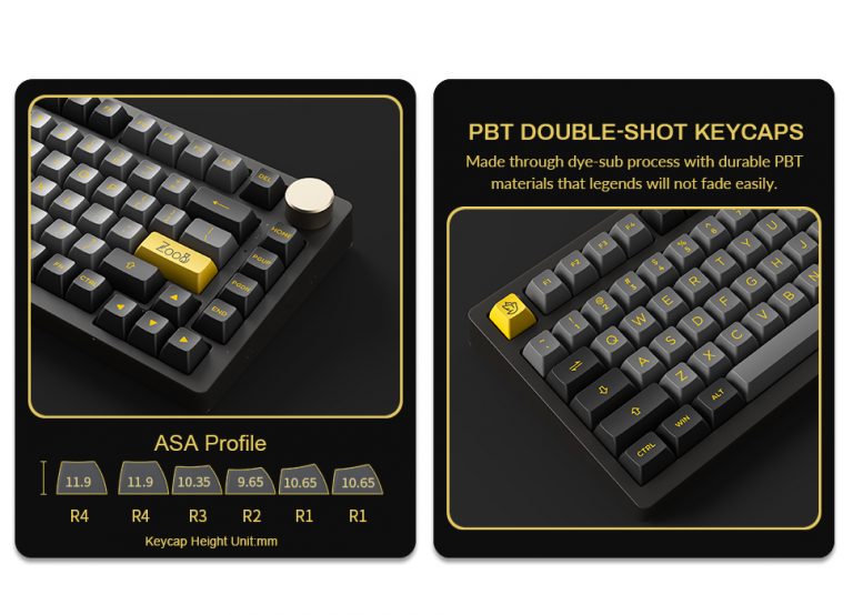 Black&Gold PC75B Plus v2 | Akko Official Global Site