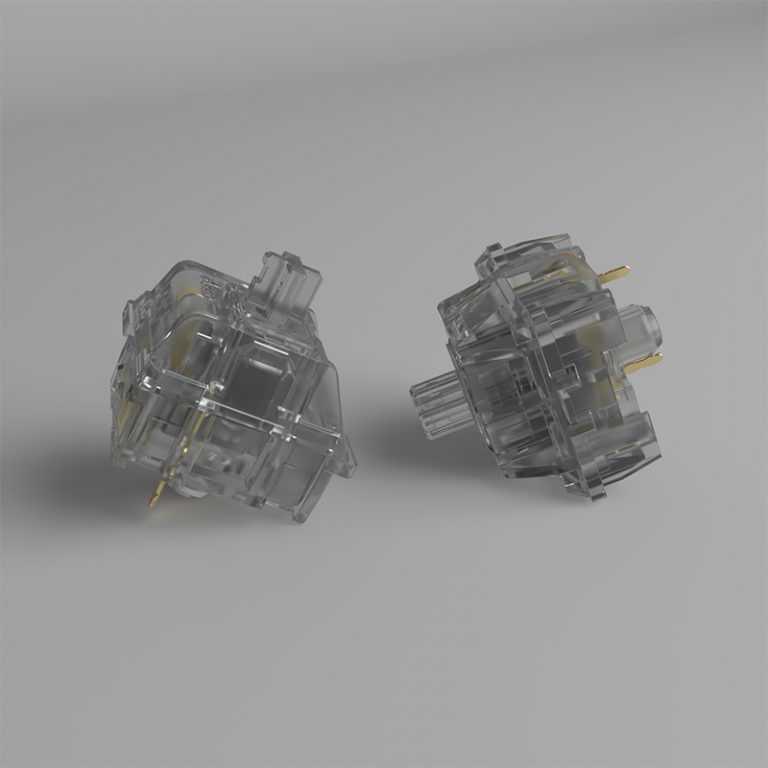 Akko CS Crystal Silver Switch (45pcs) | Akko Official Global Site