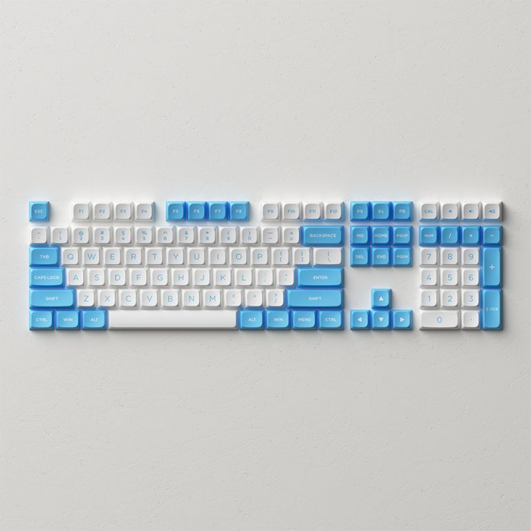 Carolina Blue Keycap Set(227-Key) | Akko Official Global Site