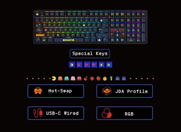 Pac-Man 5108S | Akko Official Global Site