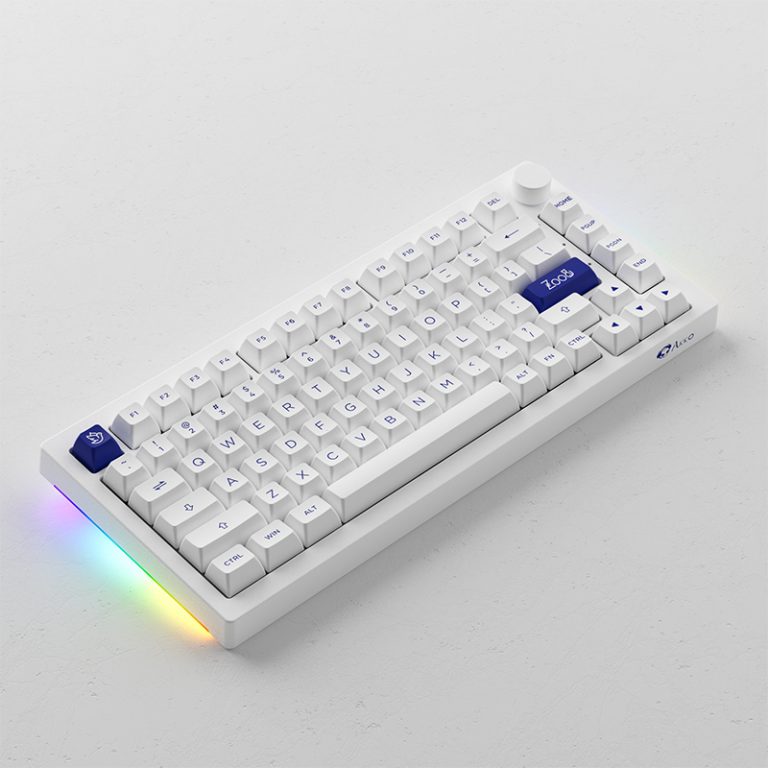 Blue on White 5075B Plus | Akko Official Global Site
