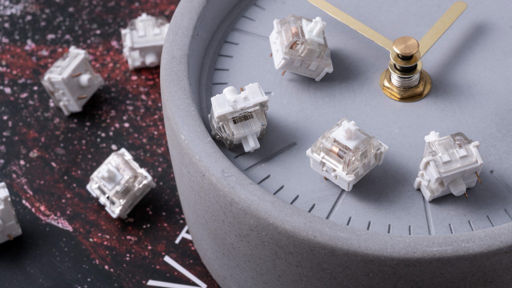 Akko CS Wine White Switch (Lubed, 45pcs) | Akko Official Global Site