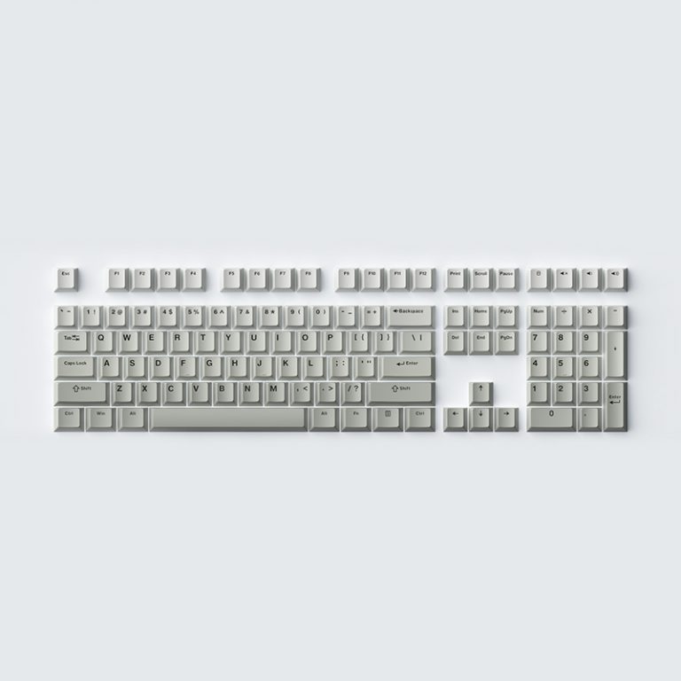 Cool Gray Keycap Set(132-key) | Akko Official Global Site