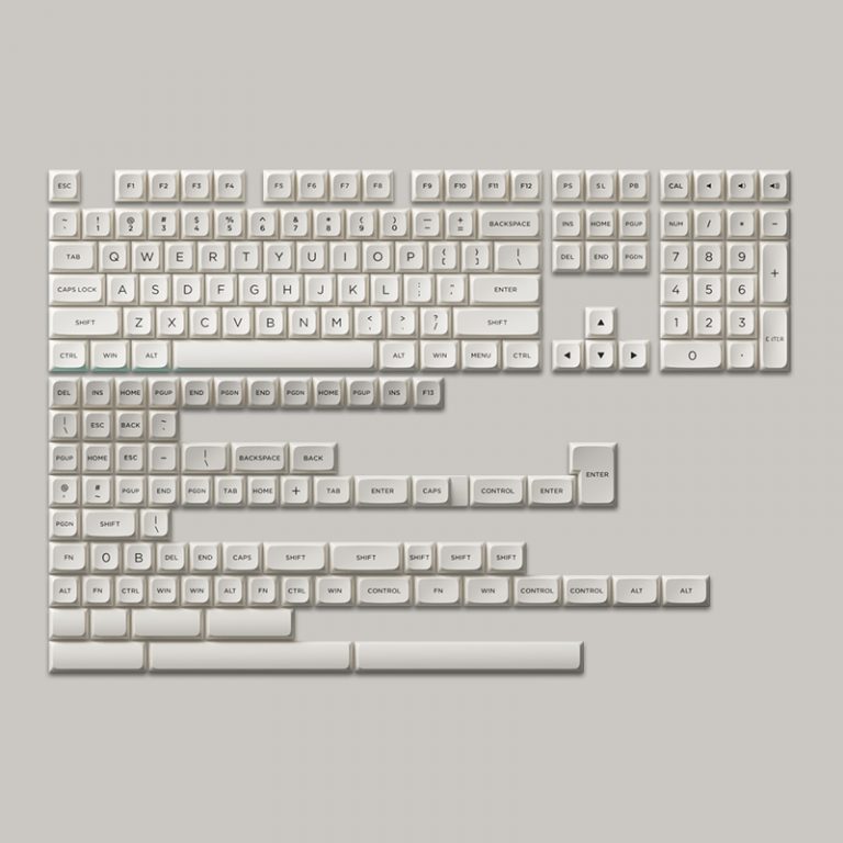 Creamy Keycap Set(282-Key) | Akko Official Global Site