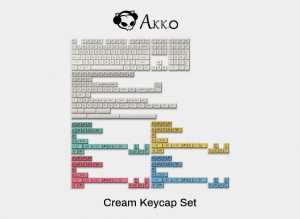 Creamy Keycap Set(282-Key) | Akko Official Global Site