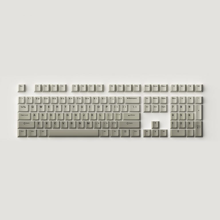 Warm Gray Keycap Set(132-key) | Akko Official Global Site