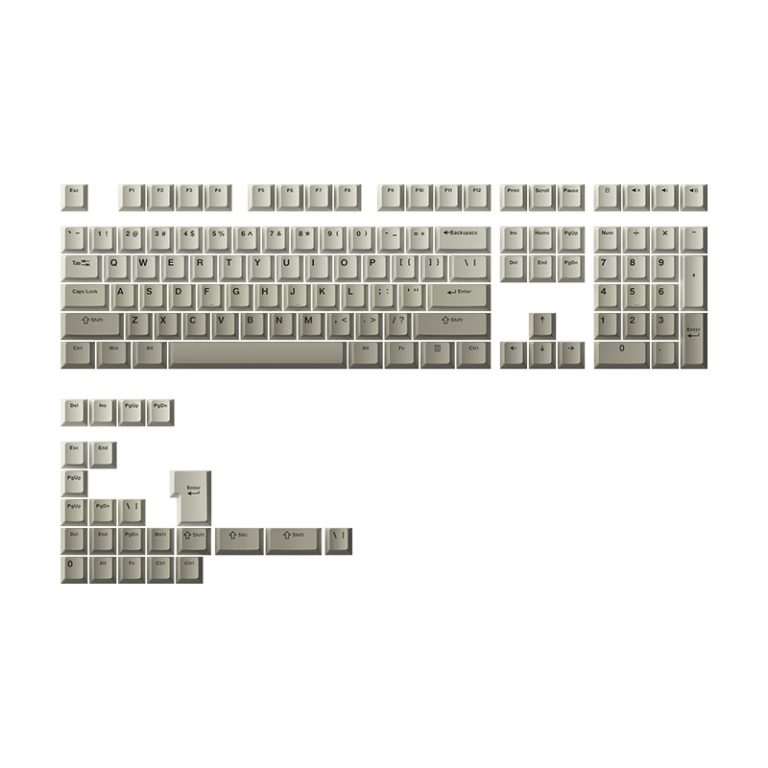 Warm Gray Keycap Set(132-key) | Akko Official Global Site