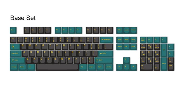Marrs Green Keycap Set(184-key) | Akko Official Global Site