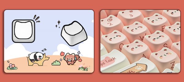 Raccoon MAO Keycap Set (142-Key) | Akko Official Global Site