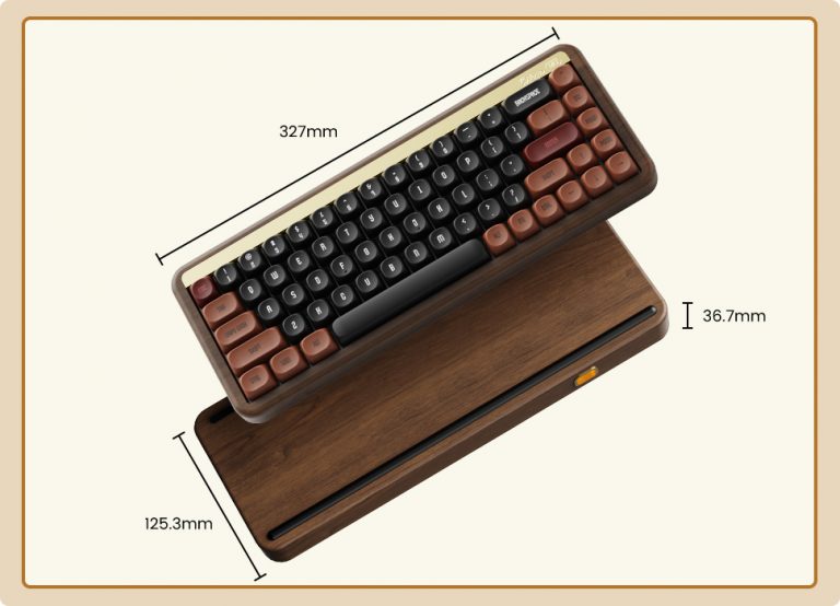 MU01 Autumn Wooden Keyboard | Akko Official Global Site