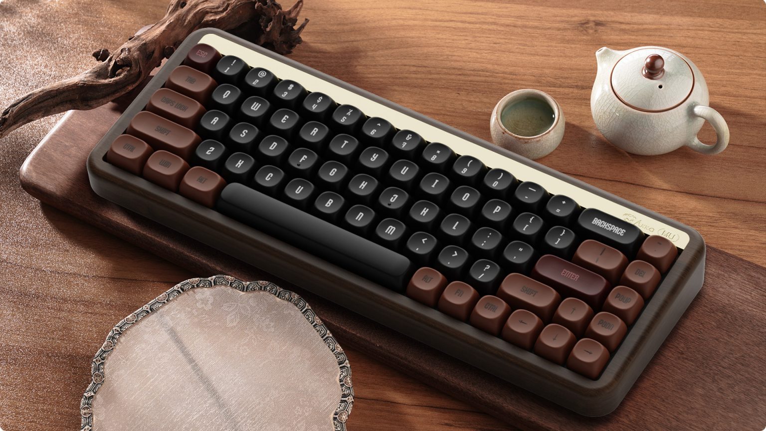 MU01 Autumn Wooden Keyboard | Akko Official Global Site