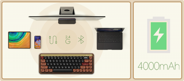 MU01 Autumn Wooden Keyboard | Akko Official Global Site