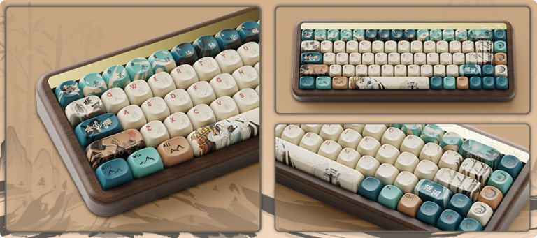 MU01 Joy of Life Wooden Keyboard | Akko Official Global Site