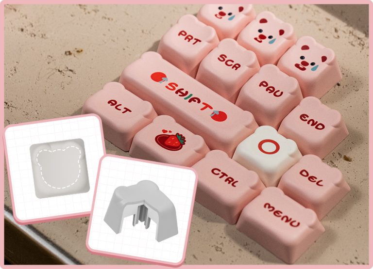 Akko Dim Sum Bear Keycap Set (122-key) | Akko Official Global Site