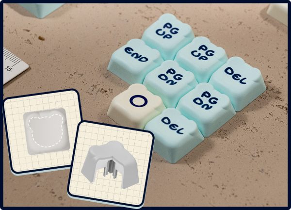Akko Lemon Bear Keycap Set (122-key) | Akko Official Global Site