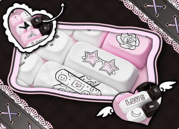 Dark Angel Keycap Set (140-key) | Akko Official Global Site